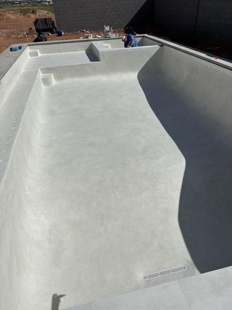 Swimming Pool Plastering - St. George| Blue Glass